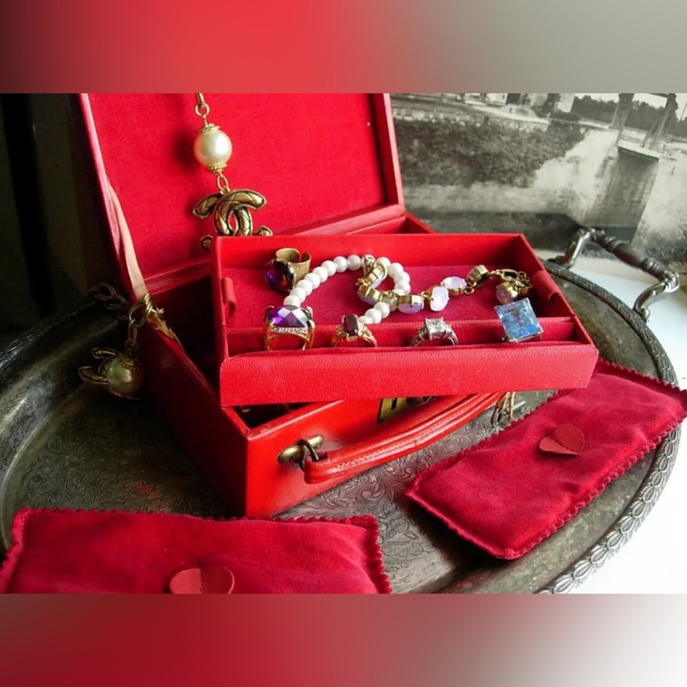 Ultra Rare Vintage Asprey Jewelry Box Travel Case Tru… - Gem